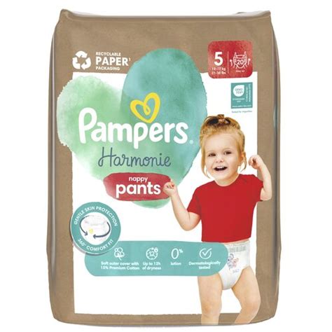 PAMPERS Harmonie Baby 5 20 Szt Pieluchomajtki Niskie Ceny I Opinie