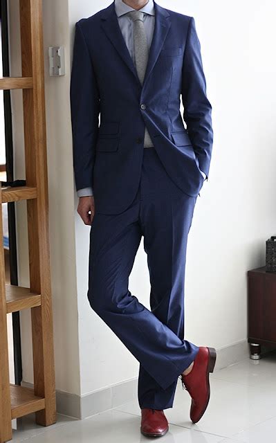 Suit Review The Nanotech Storm Indigo Striped Suit