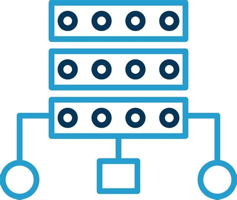 Data Structure Line Blue Two Color Icon 44209653 Vector Art At Vecteezy