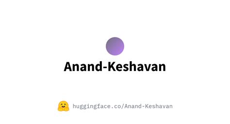 Anand Keshavan Anand Keshavan