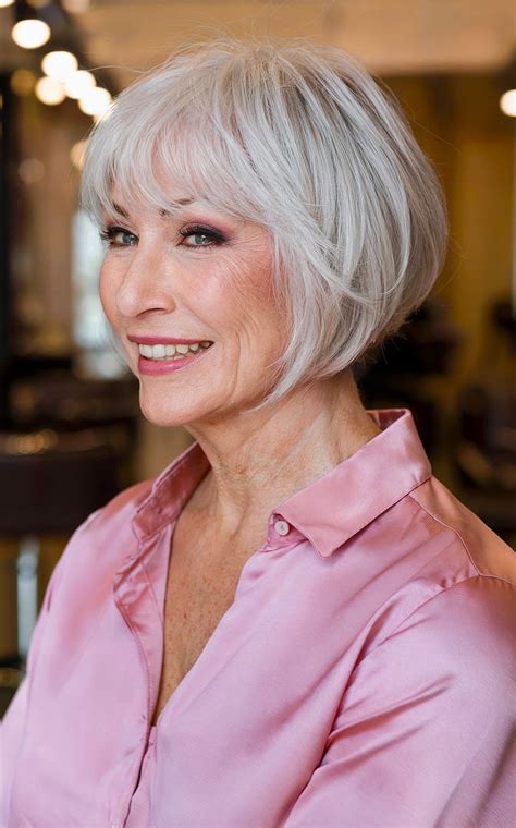 19 Angled Bobs For Women Over 60 Who Want A Chic Look