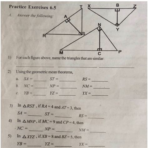 Geometry Math Topic Right Triangle Similarity Rhomeworkhelp