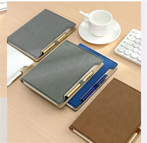 Perfect Bound Pu Leather Cover A5 Size Notebook At ₹ 120piece In New