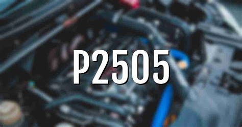 SOLVED P2505 Code How To Fix Ecm Pcm Power Input Signal Issue