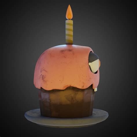 Five Nights At Freddys Cupcake For Cosplay 3d Model 3d Printable Cgtrader