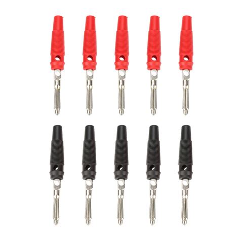Spina A Banana 4mm Akozon 10 Pezzi P3008 Connettore Per Altoparlante