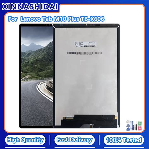 레노버 탭 M10 플러스 TB X606F TB X606X TB X606 X606 LCD 디스플레이 터치 스크린 디지타이저 ...