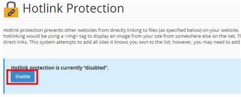 Serverfreak Technologies Sdn Bhd How To Enable Hotlink Protection In Cpanel