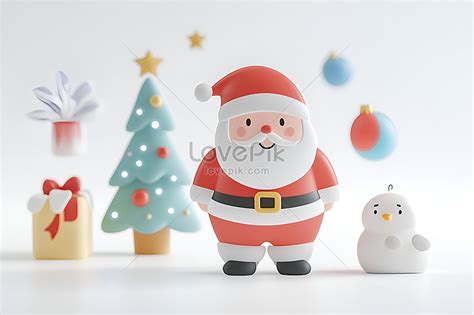 산타클로스의 귀여운 일러스트 일러스트 무료 다운로드 Lovepik