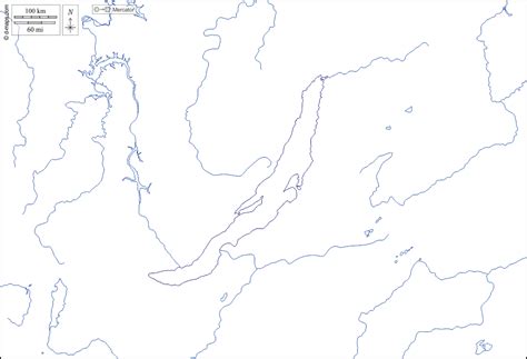 ブリヤート共和国 D 無料地図 無料の空の地図 無料のアウトラインマップ 無料のベースマップ 海岸 川と湖 白い