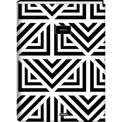 Caderno Brochura Mono Capa Dura Folhas Jandaia Papelaria Criativa