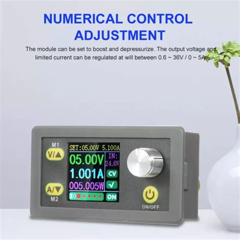 80W 5A DC Power Supply Module Adjustable Programmable With Digital
