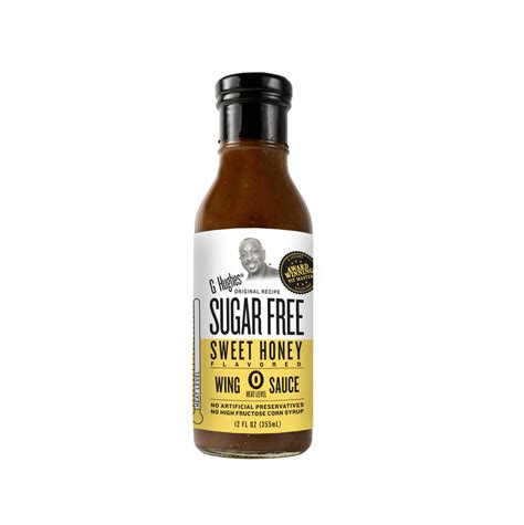 G Hughes Smokehouse Sugar Free Wing Sauce 12 Oz