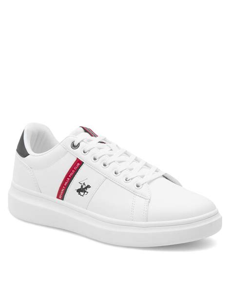 Sneakersy Beverly Hills Polo Club M 23mc1008 Biały Pl
