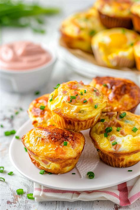 Delicious Ham And Cheese Egg Muffins Recipe Perfect For Breakfast