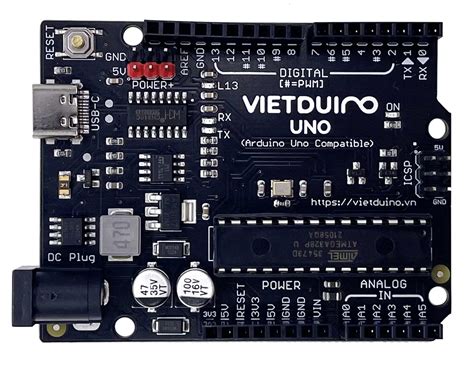 Mạch Vietduino Uno Usb C Arduino Uno Compatible