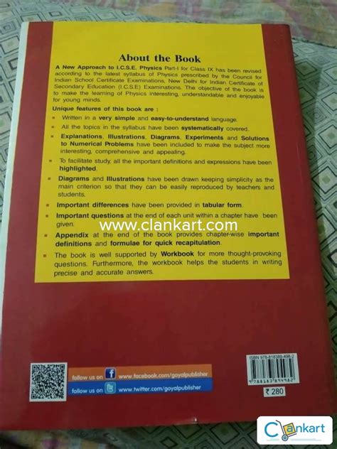 Buy A New Approach To Icse Physics Part I 9 Book In Excellent