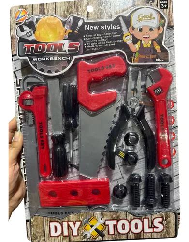 Set De Herramientas De Construcción Juegos Para Niños 14 Pzs Cuotas Sin Interés