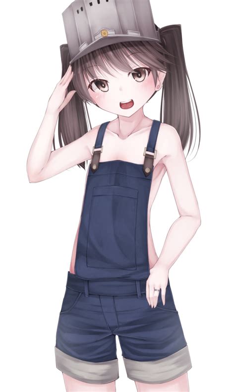 Safebooru 1girl Bare Arms Bare Shoulders Brown Eyes Brown Hair