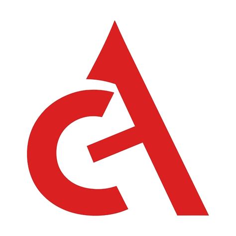 Vector De Diseño De Logotipo Creativo Y Moderno De Letras Ac Vector