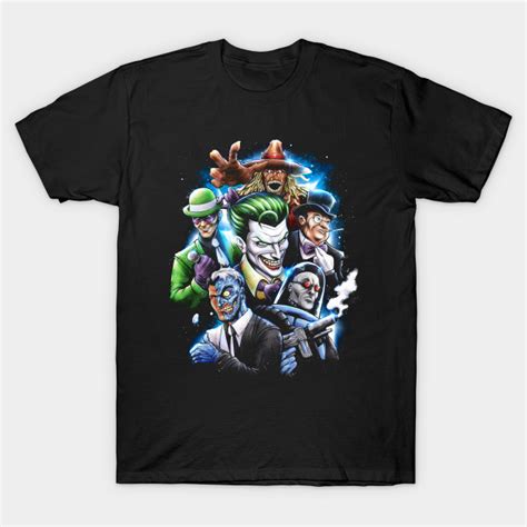 Gotham Rogues Gallery Batman Villain T Shirt The Shirt List