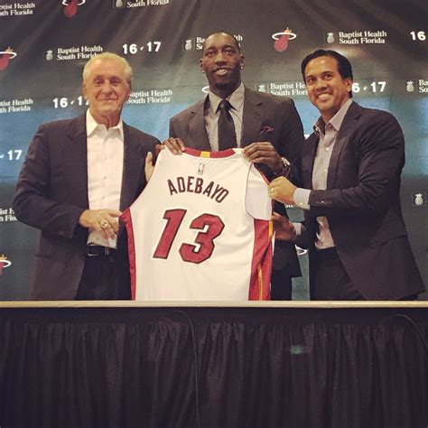 Pat Riley On Drafting Bam Adebayo His First Uk Player At Miami Thank