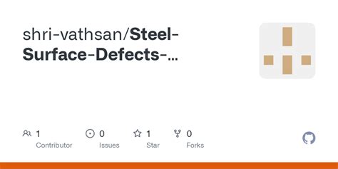 Github Shri Vathsan Steel Surface Defects Detection Algorithm Using Dl