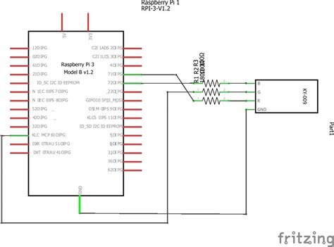Ky 009 3 Color Led Smd Module Raspberry Pi Example