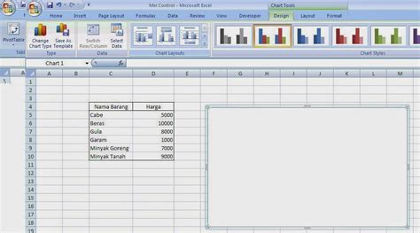 Cara Membuat Diagram Persentase Di Excel