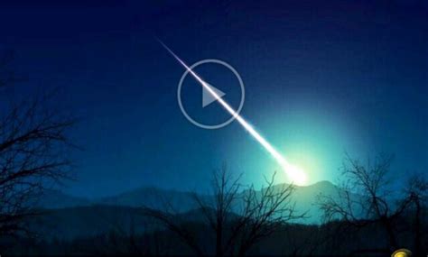 METEO CRONACA DIRETTA VIDEO METEORITE Attraversa I Cieli Del Centronord