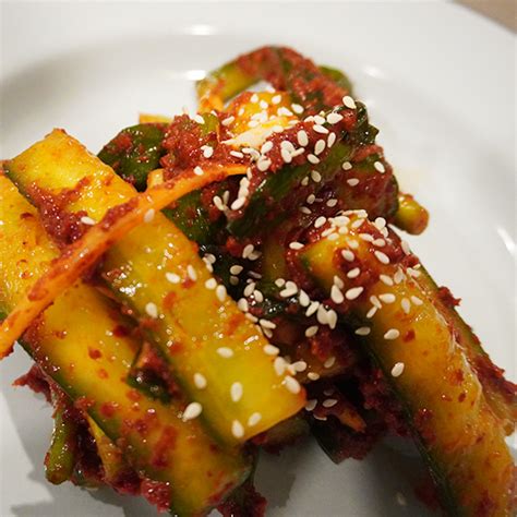 Crunchy Cucumber Kimchi Koreakimchi