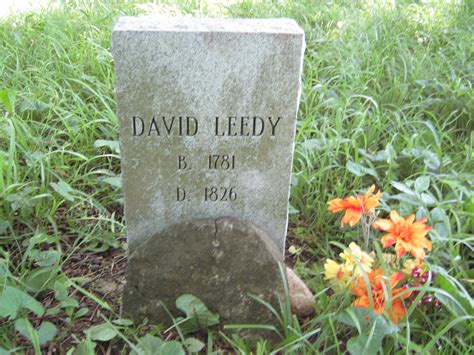 David Leedy 1781 1826 Homenaje De Find A Grave