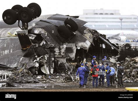 Narita Japan Officials Of The Transportation Safety Board Of The