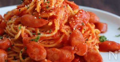 フライパン1つで別ゆで不要！旨み爆発【シンプルトマトパスタ】 レシピサイトnadia