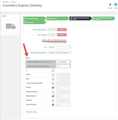What To Check If Prestashop Carriers Are Not Available At Checkout