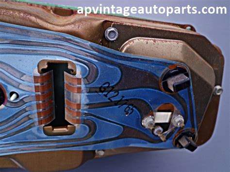 1966 Chevrolet Impala Speedometer Gauge Clock Assembly Ap Vintage