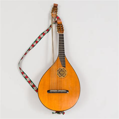 A Swedish 12 String Lute Alfred Brock Stockholm 1912 Bukowskis