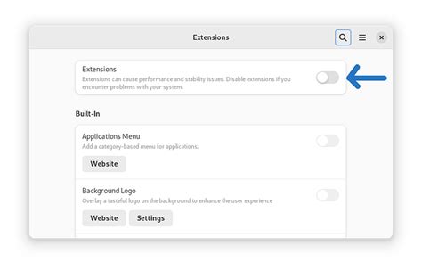 Gnome Extensions Greyed Out In Desktop Gnome