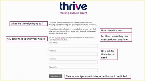 Free Gdpr Consent Form Template Of Get Your Email Marketing Ready For
