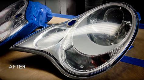 Porsche 911 996 Headlight Refurbishing Meister Werks Renton Auto Repair Renton Auto Service