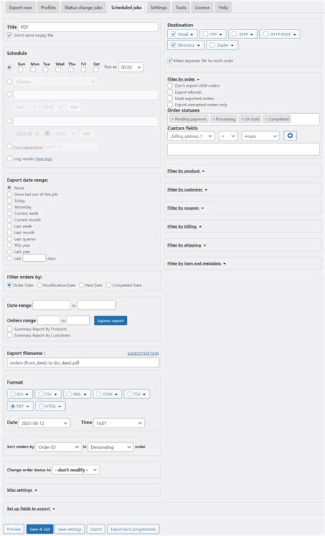 How To Set Up Advanced Order Export For Woocommerce Pro Beginners Guide