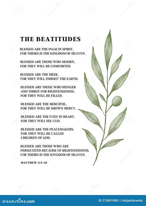 Las Bestias Matthew 5 310 Bendiciones Cristianas Arte De La Pared
