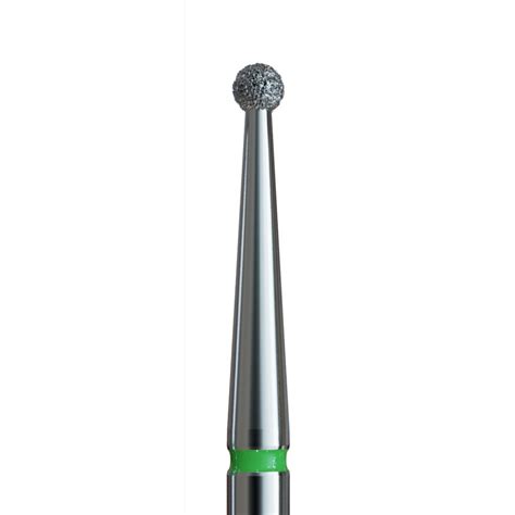 Fresas De Diamante Redonda 001 Halo Verde Dental Pérez Avilés