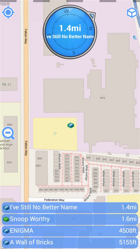 New Display Mode Map With Compass Overlay Official Geocaching® Apps