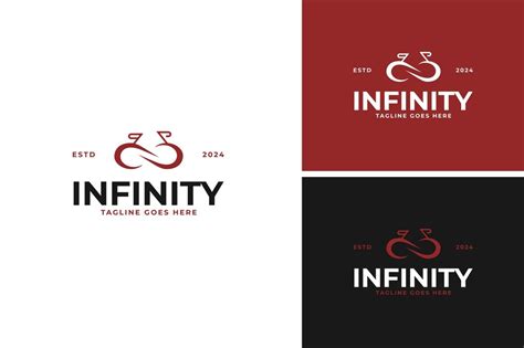 Premium Vector Infinity And Bicycle Logo Design Vector Illustration Template Idea