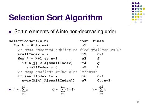 Sorting Algorithms Time Complexity Recurrence Relation