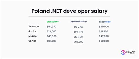 Net Developer Salary Guide Based On Experience And Location — 2023 Salary Forecast — Devox Software
