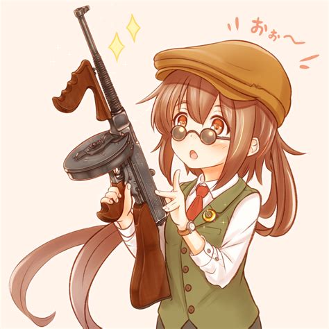 Thompson Submachine Gun Danbooru