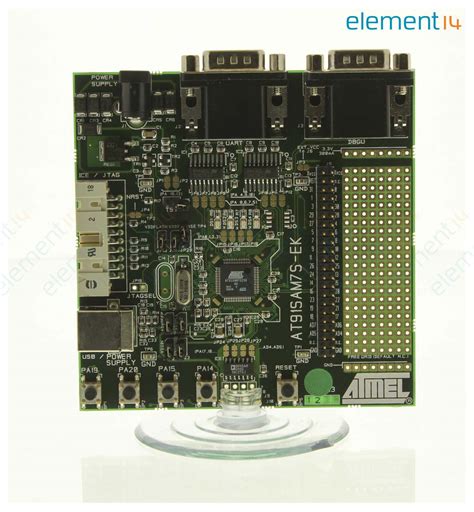 AT91SAM7S EK Microchip Evaluation Kit Ethernet JTAG Farnell UK