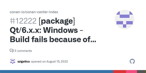 Package Qt 6 X X Windows Build Fails Because Of Strawberryperl